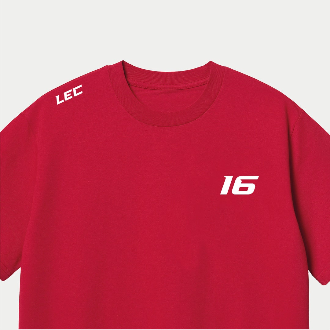 Leclerc 16 Formula One Racing Sponsor T-shirt Motorsport Clothing F1 ...