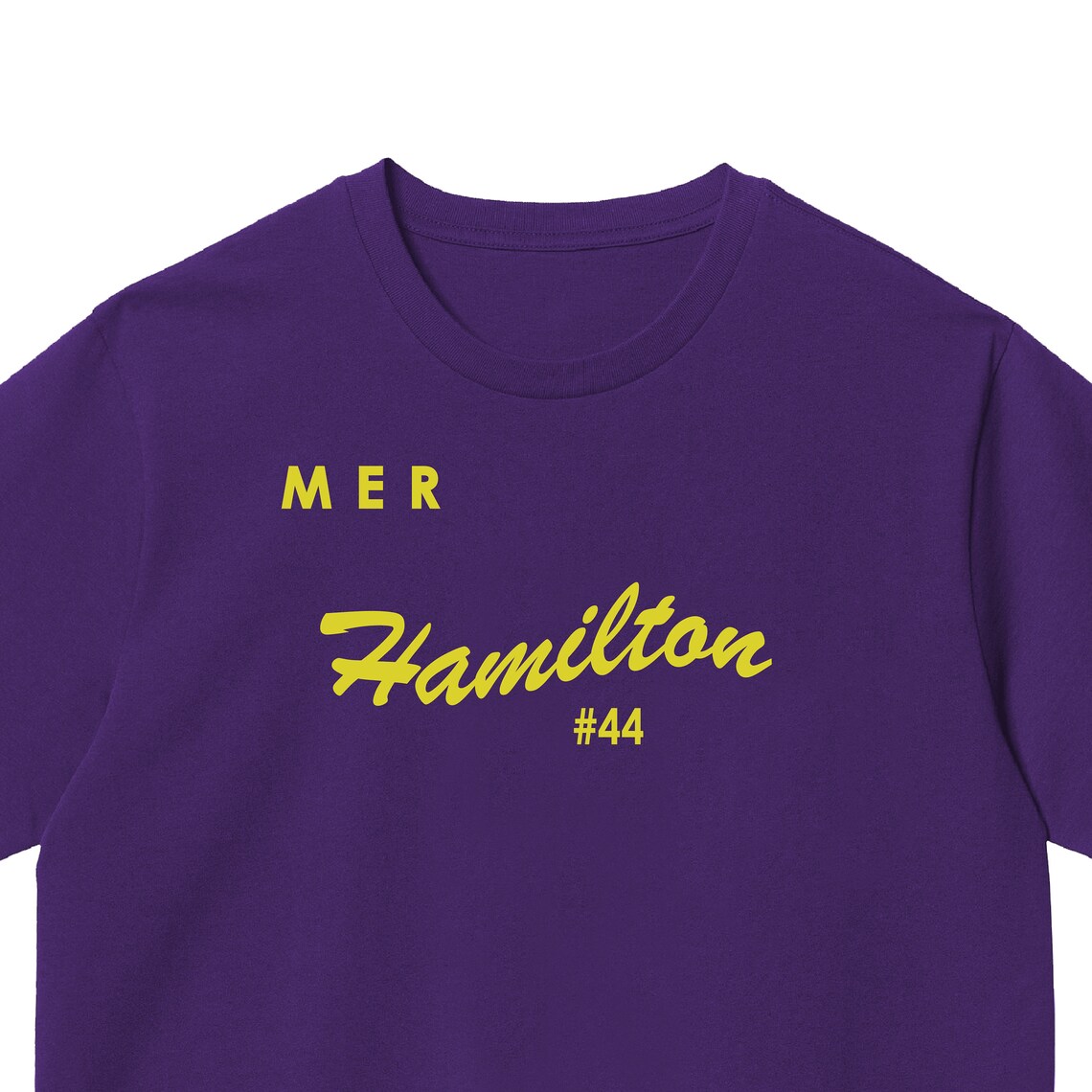 Hamilton 44 Formula One Racing Jersey Style T-shirt Motorsport Clothing ...