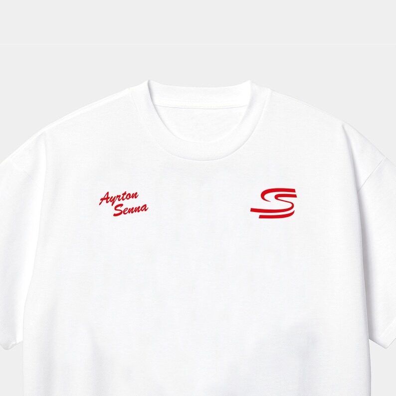 Ayrton Senna 'S' Inspired Formula One Icon Retro Style - Etsy