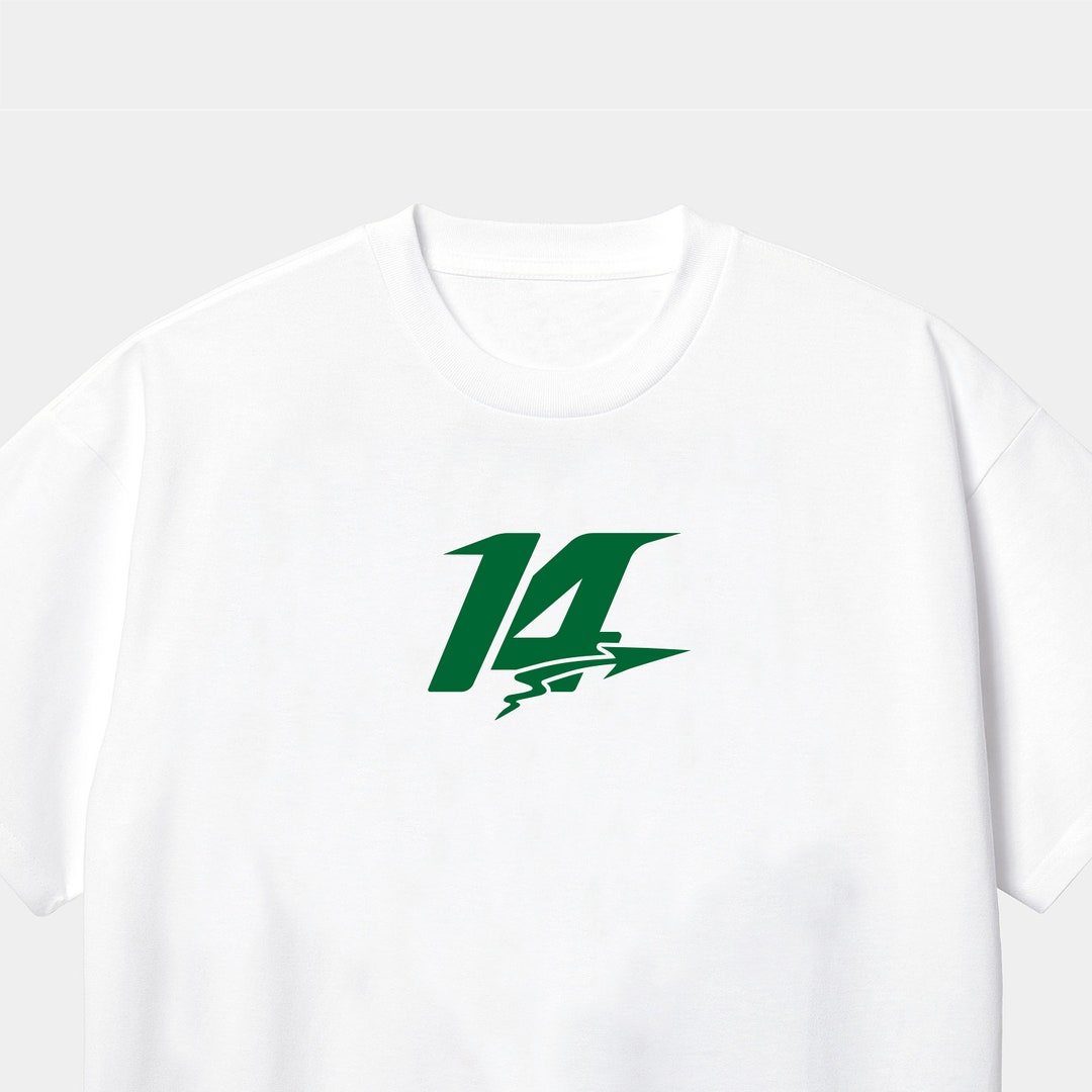 Alonso 14 Formula One 2023-2024 T-shirt in White Motorsport Clothing F1 ...