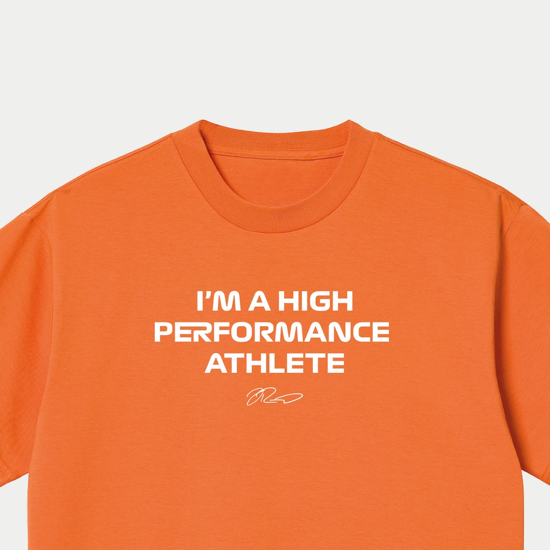 Ricciardo Im A High Performance Athlete Formula One Funny Quote T-shirt ...