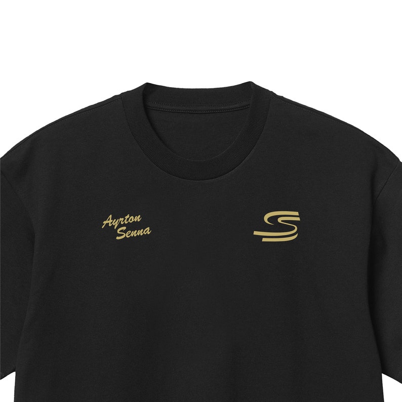 Ayrton Senna 'S' Inspired Formula One Icon Retro Style - Etsy