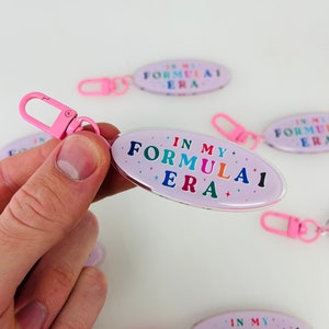 2024 Formula One Epoxy Resin Keyrings, F1 Keyrings, F1 Gift Smooth ...