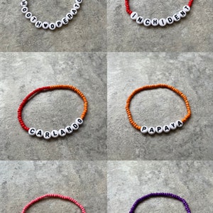 F1 Inspired Handcrafted Beaded Friendship Bracelets, Unique Memento ...