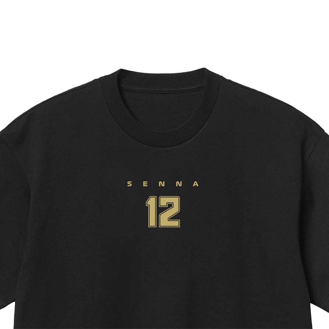 Ayrton Senna 12 Formula One Icon Retro Style F1 T-shirt, F1 Gifts ...