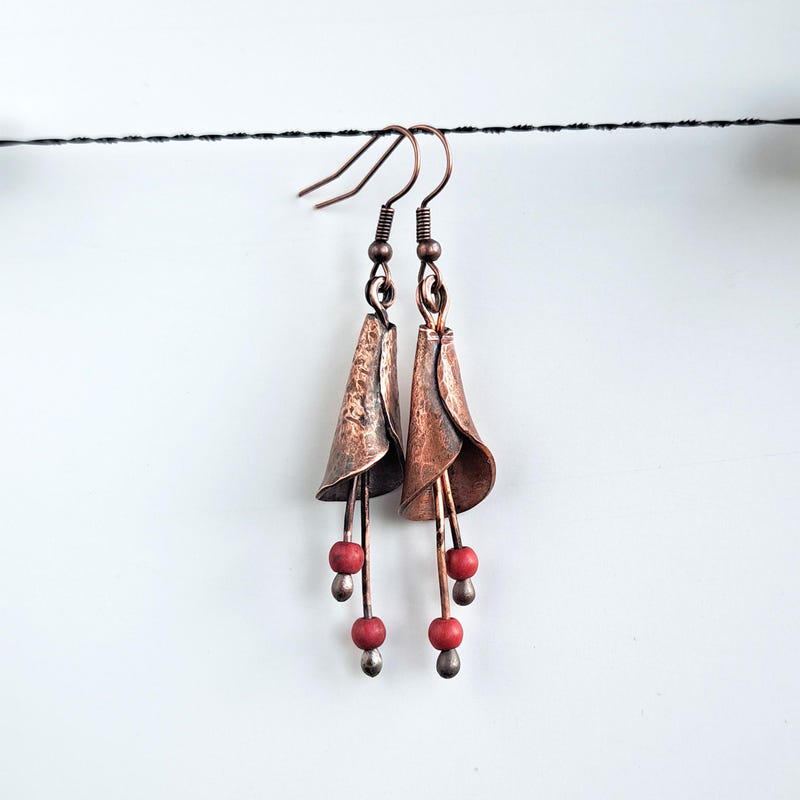 Copper Flowers - Etsy