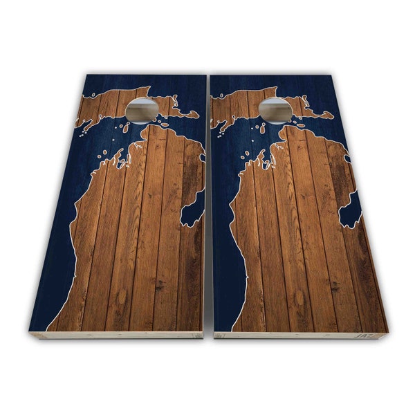 Michigan State Cornhole - Etsy