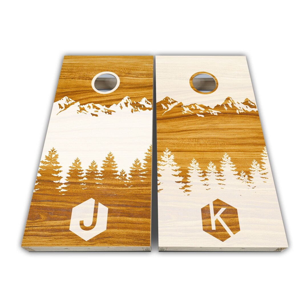Custom Cornhole Board Wraps - Personalized Design for Your Game Time ...