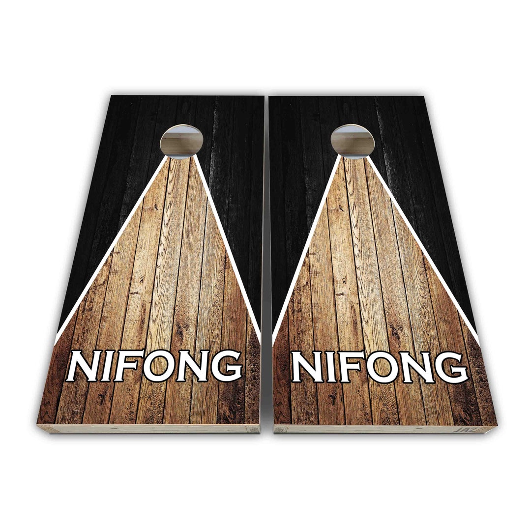 Personalized Name Custom Name Cornhole Wraps - Cornhole Wraps - Vinyl ...