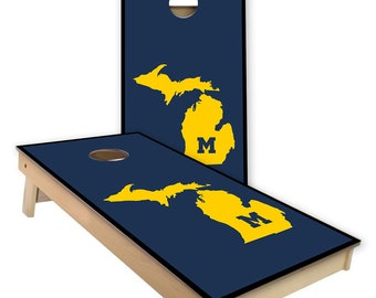 Cornhole Wraps Michigan - Etsy