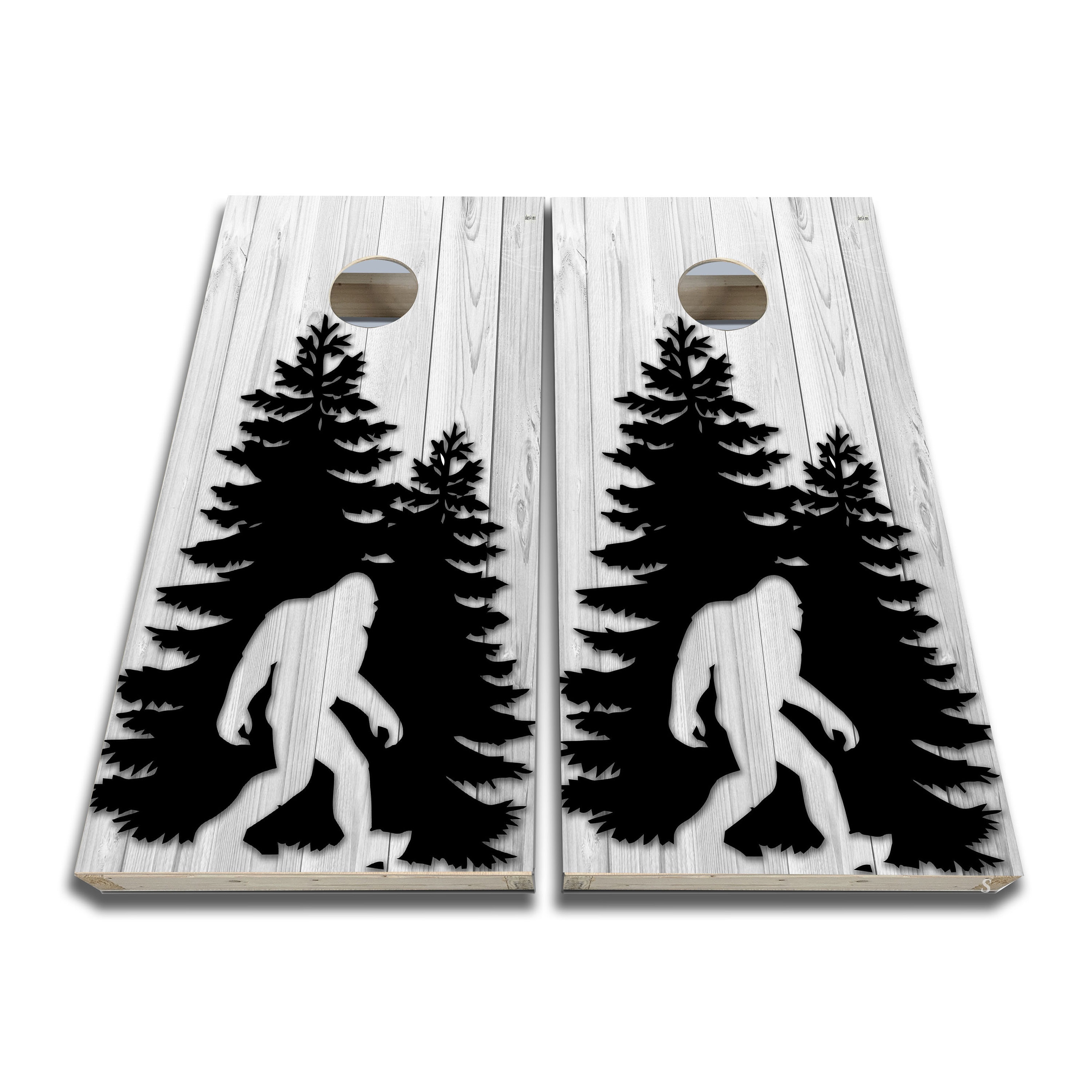 Big Foot Cornhole Wraps - Cornhole Wraps - Cornhole Skins - Vinyl Wrap ...