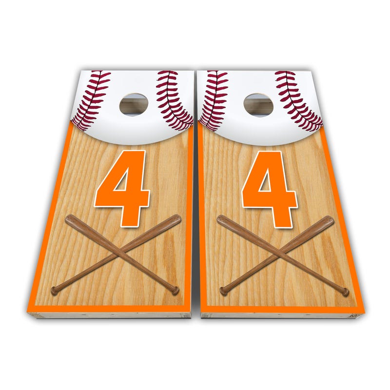Baseball Cornhole - Etsy