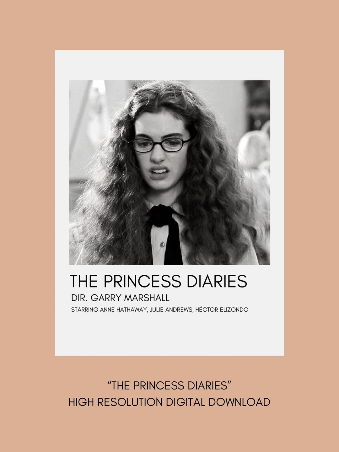 Princess Diaries Movie Poster Digital Download - Etsy
