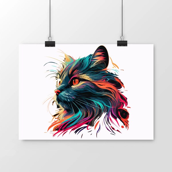 Long Horizontal Poster - Etsy