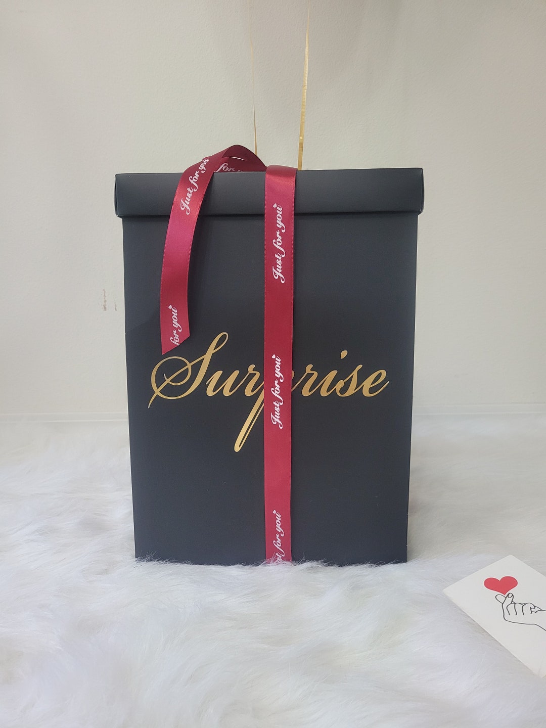 Surprise Explosion Box / Mystery Box / Anniversary / Valentine's Day ...