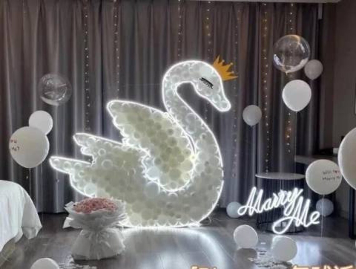 Mosaic Balloon Frame Figures Design Pre-cut Kits 3 Ft Cutout Cardboard ...