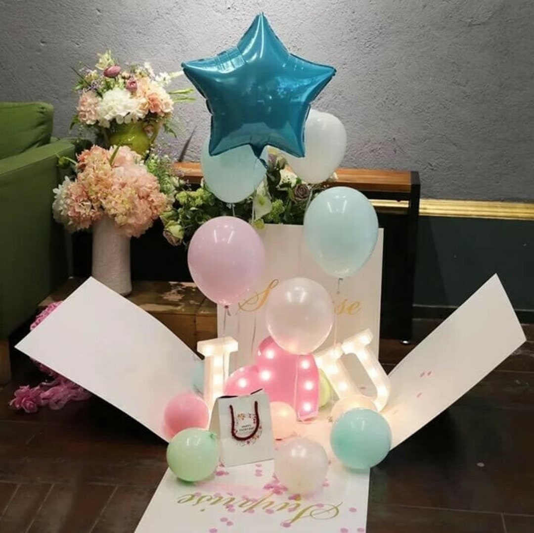 Big Box Surprise Explosion Gift Mother's Day Gift /quinciañera ...
