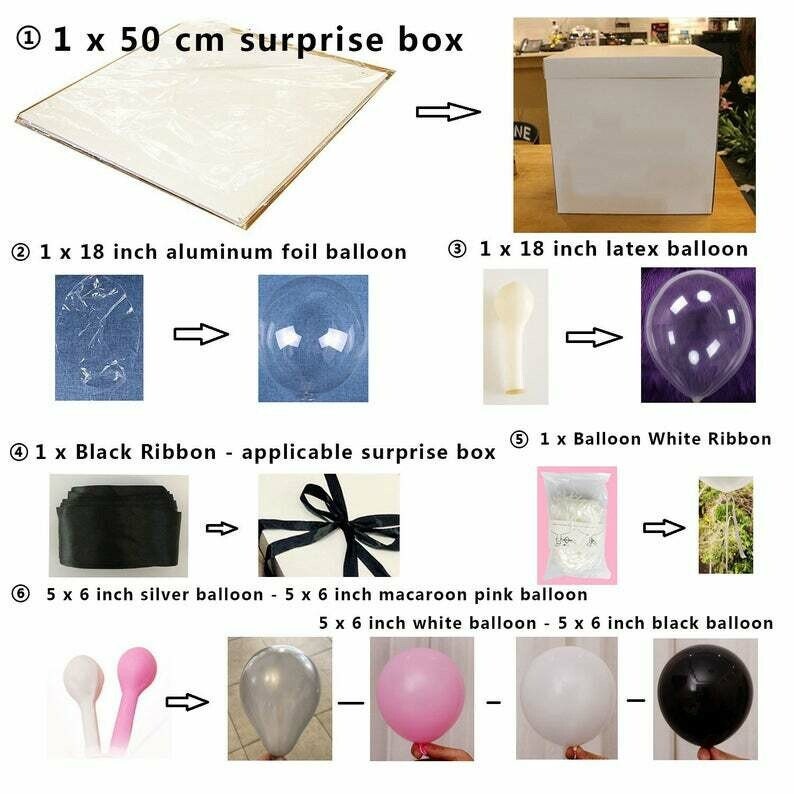 Big Box Surprise Explosion Gift Mother's Day Gift /quinciañera ...