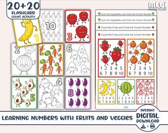 Color and Circle Worksheets - Etsy