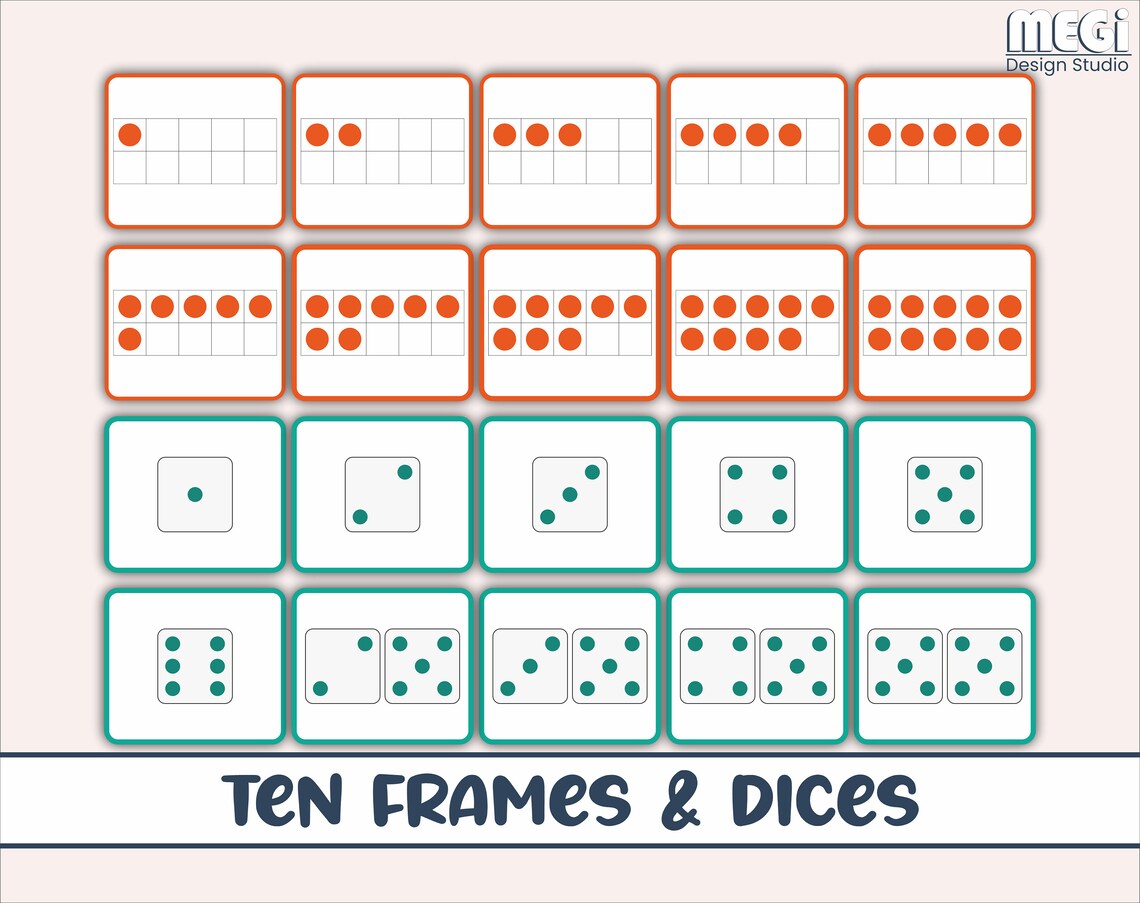 Number Match Preschool Activity Count and Match 1 to 10 Number Matching ...