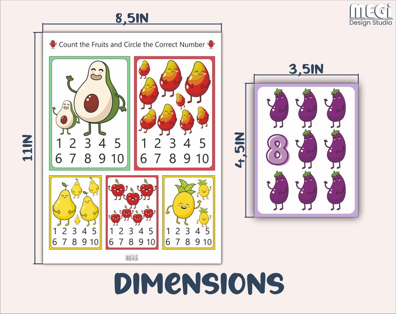 Tarjetas didácticas y hojas de trabajo educativas sobre - Etsy México