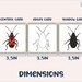 Insect Shadow Match Game With Realistic Pictures 28 Insect - Etsy