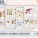 Educational Mushroom Numbers Flashcards and Worksheets - Learn and ...