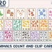 Count and Clip Animal Cards 1 to 20 Counting Cards - Etsy