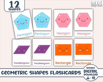 Toddler Shapes Nomenclature - Etsy