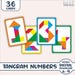 Tangram Animals and Shapes Puzzle Cards - 96 Cards & Free Tangram ...