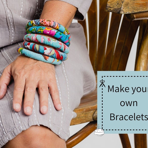 Fabric Bracelet - Etsy