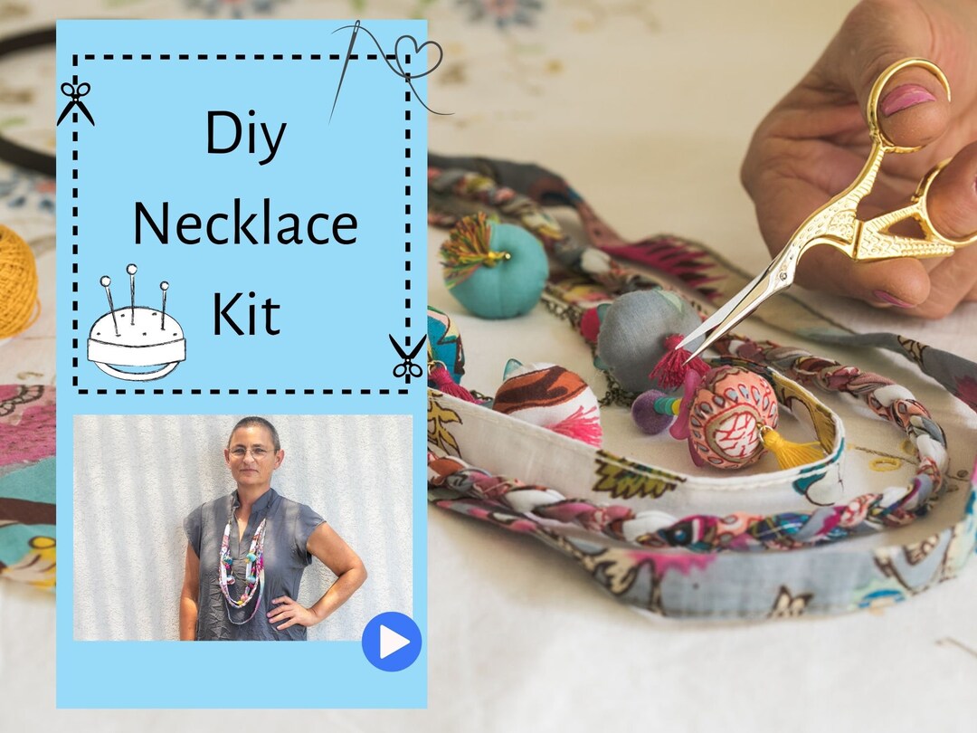 DIY Chunky Necklace Kit, Necklace Craft Kits for Women, DIY Jewelry ...