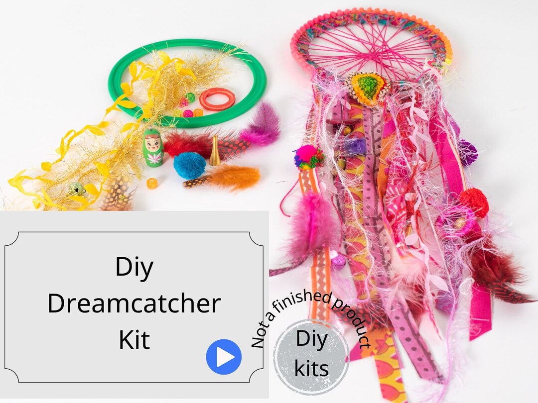 Do It Yourself Craft, Creative DIY Project, Dream Catcher Kit, DIY ...