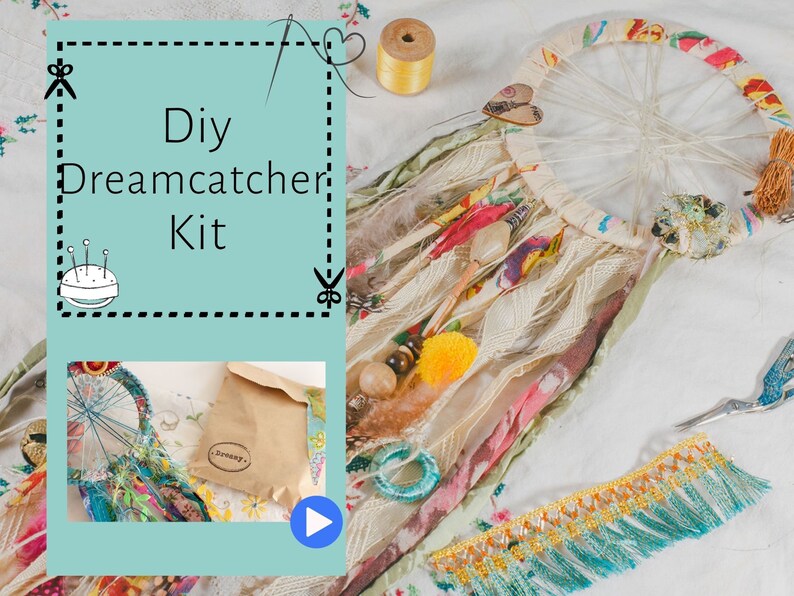 DIY Dream Catcher Kit, Craft Kits for Teens, DIY Kits for Kids, Kids ...