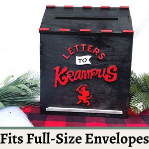 Letters to Krampus Krampus Box Krampus Decor Gruss Vom Krampus Grub Vom ...
