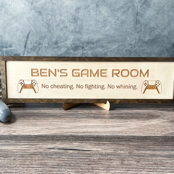 Game Sign - Etsy