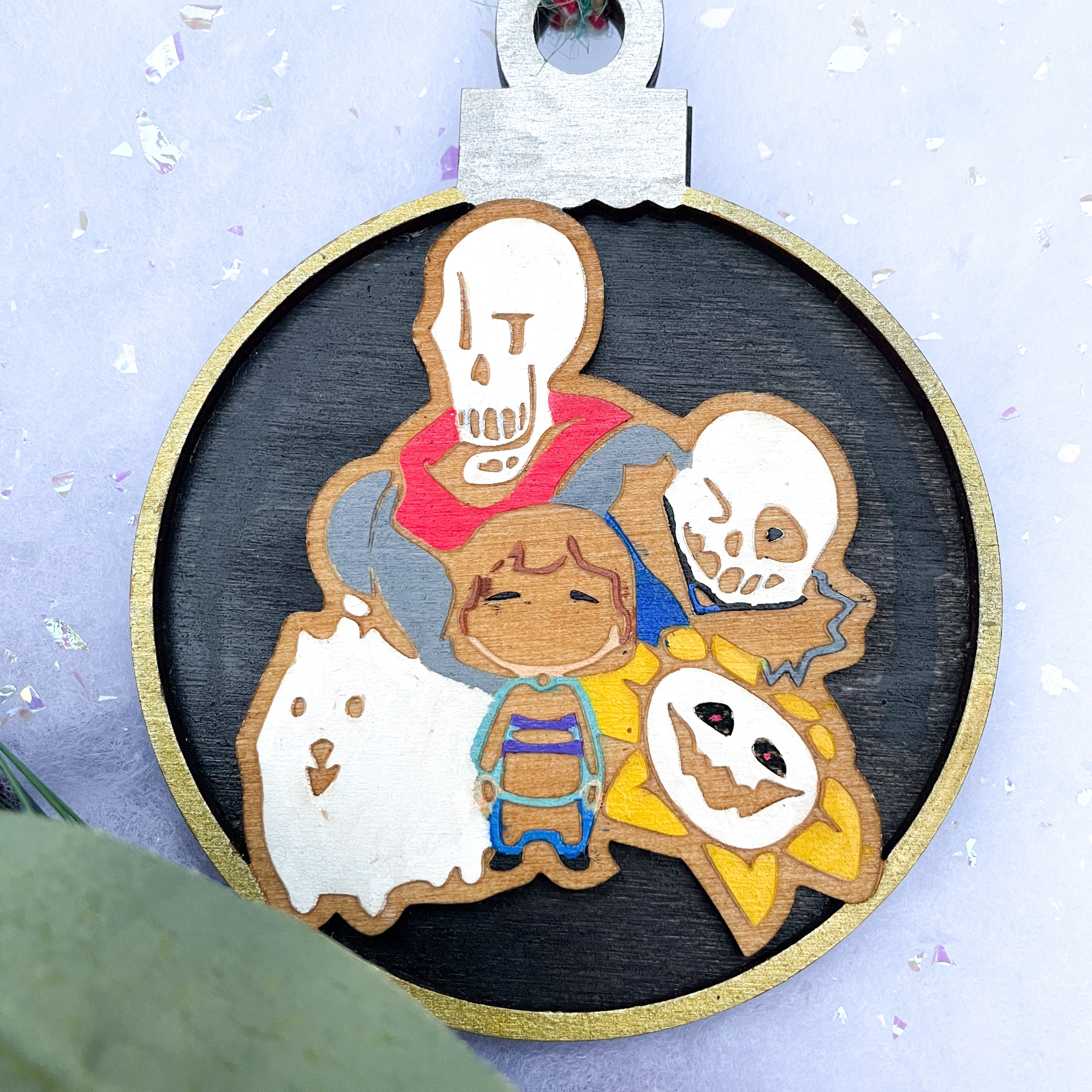 Undertale Ornament Video Game Ornament Sans Ornament | Etsy