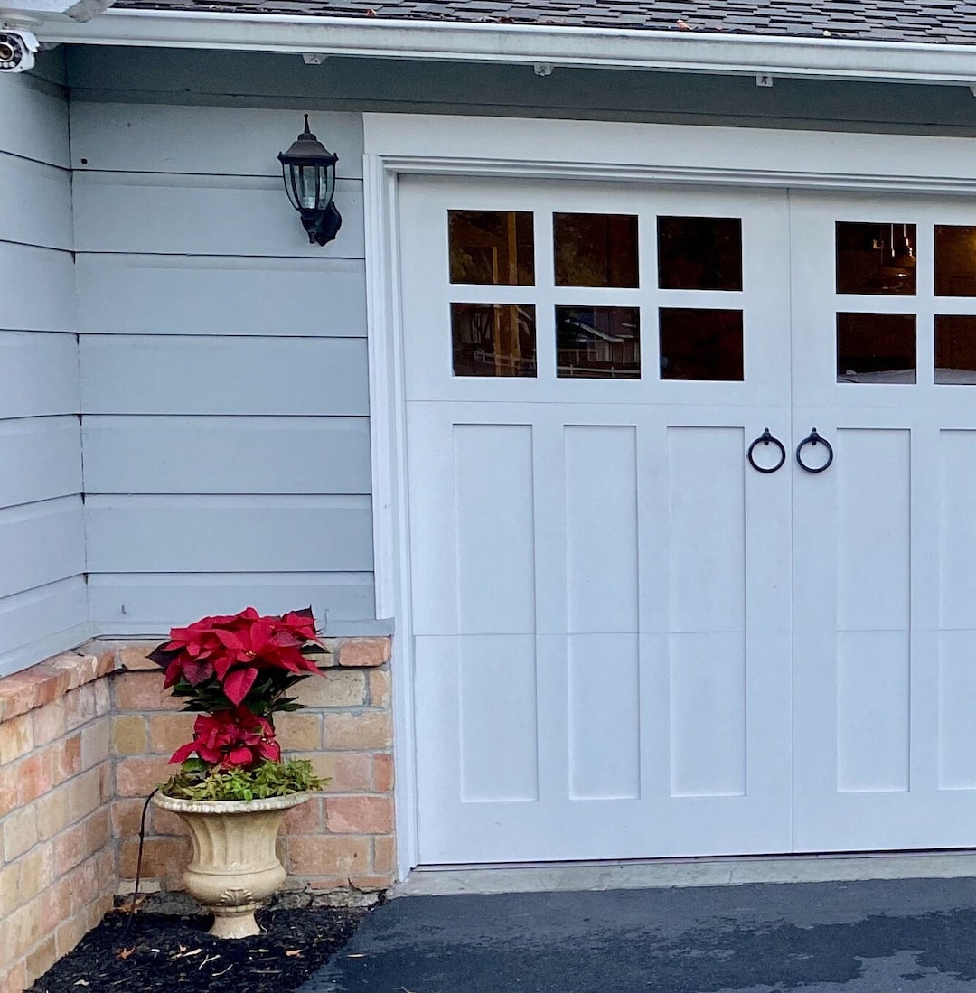 Garage Door Pulls-screw Attachment-wooden Doors - Etsy