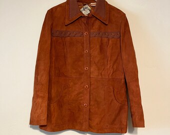 Vintage Suede Jacket - Etsy