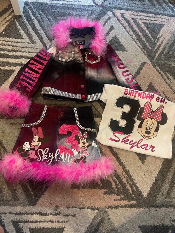 Minnie Mouse Custom Outfit - Etsy