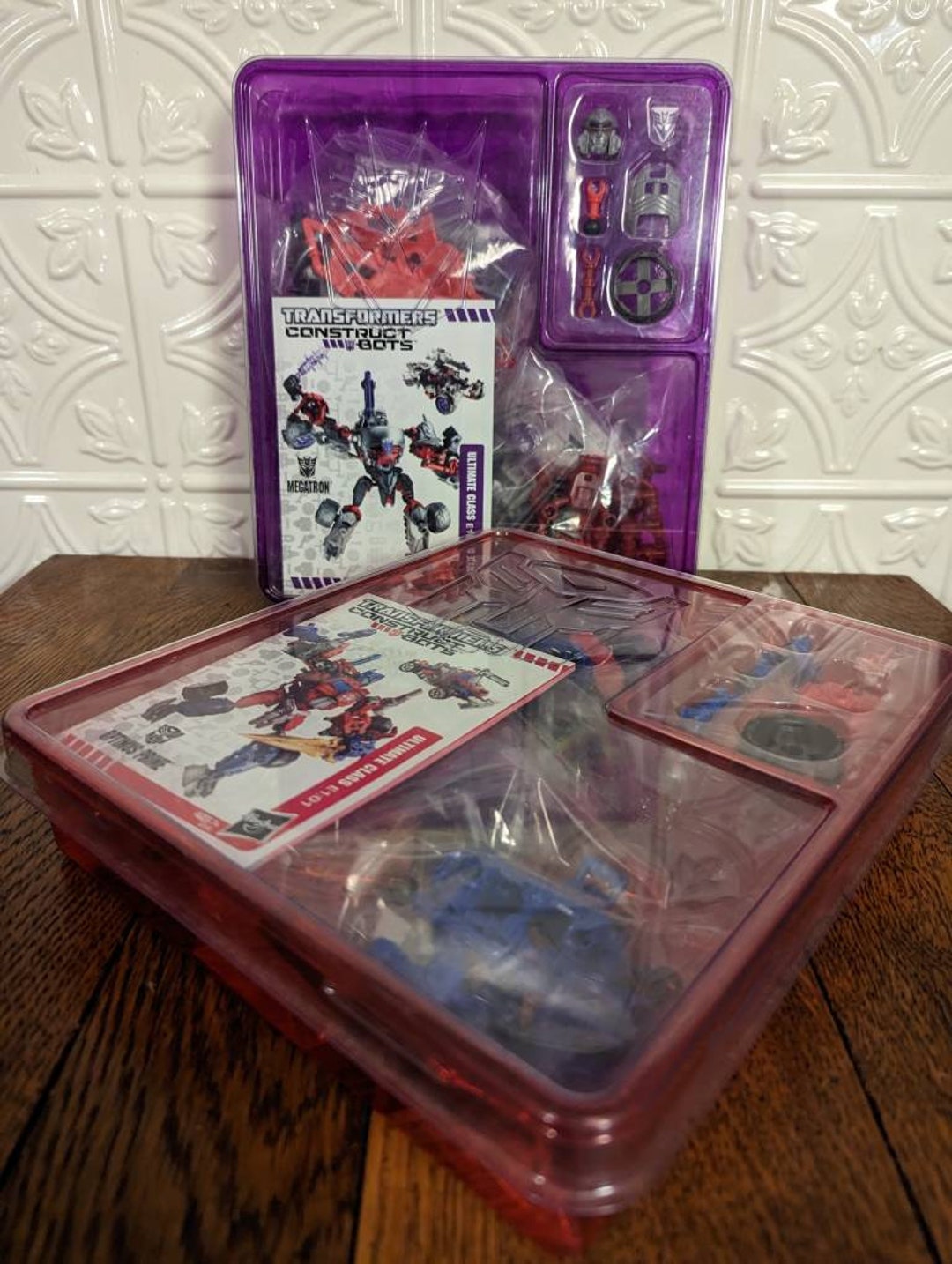 Optimus Prime and Megatron Transformers Construct Bots - Etsy