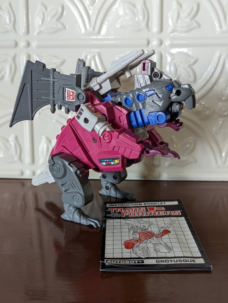 Transformer Grotusque G1 Monsterbots Complete With Booklet - Etsy