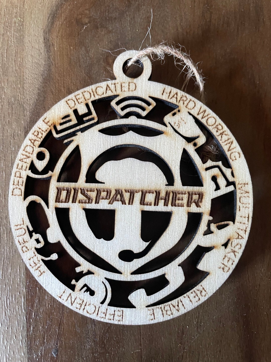 First Responder/ems Laser Engraved Ornaments - Etsy