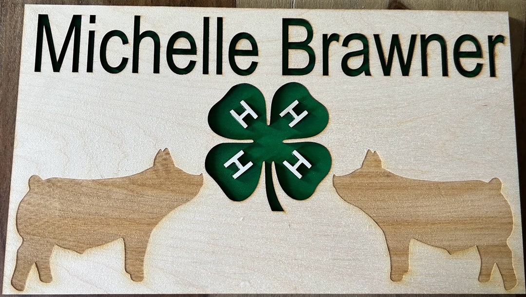 4H Show Signs - Etsy