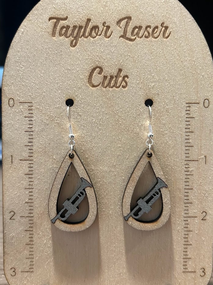 Marching Band Laser Cut Earrings - Etsy