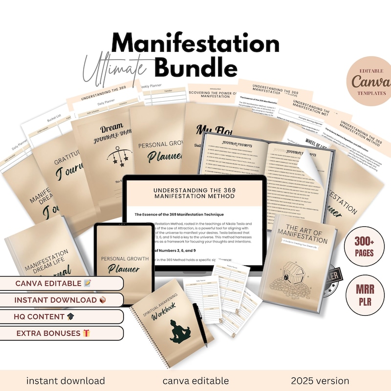 Manifestation Printable - Etsy