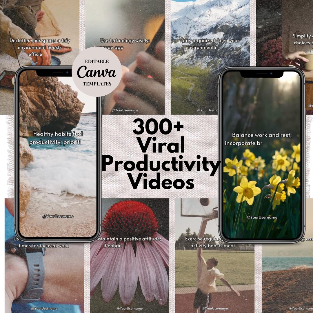 Productivity Viral Videos Bundle | Youtube Shorts, Instagram Reels ...