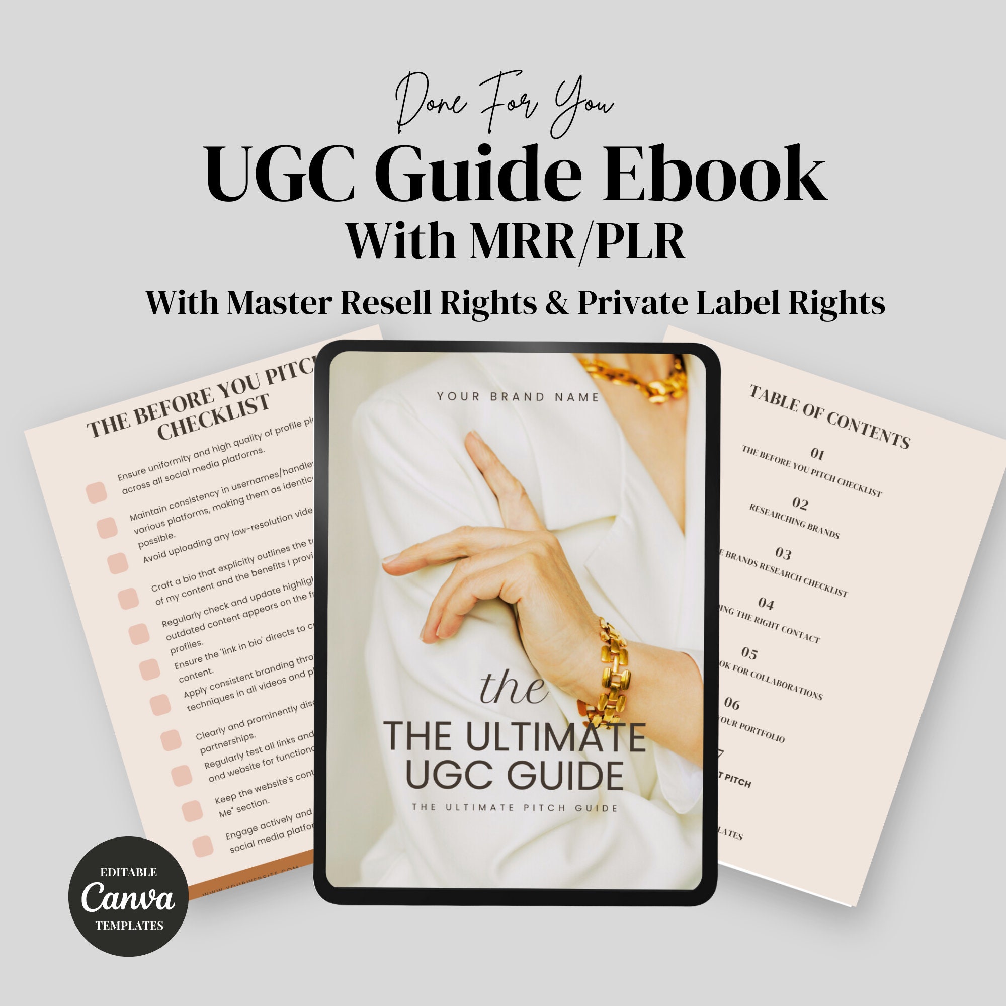 Ultimate UGC Bundle PLR MRR | User Generated Content, Ugc Portfolio ...