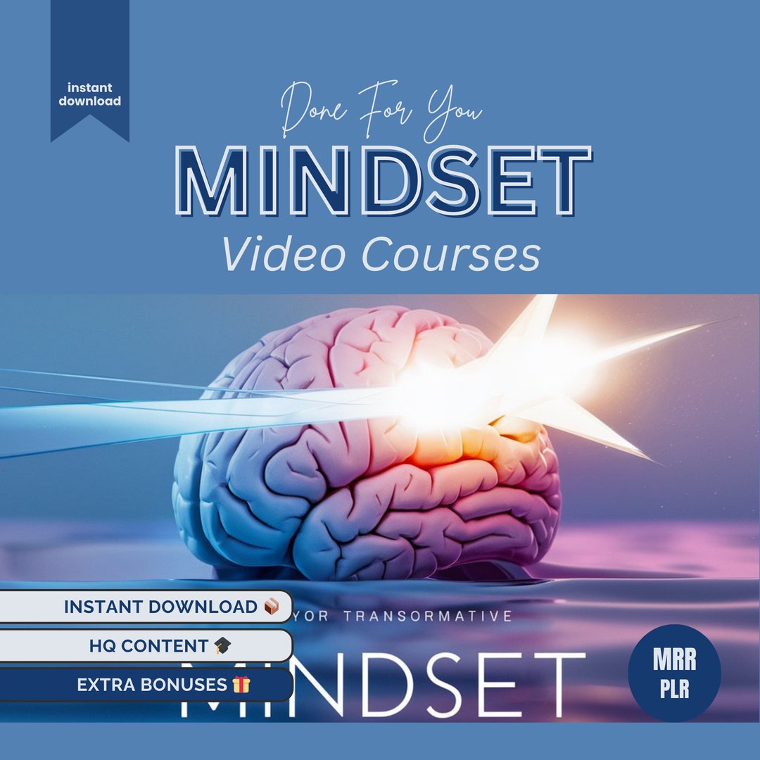 70+ Mindset Plr Video Courses Plr Bundle With Resell Rights - Commercial Use - Videos Courses ...
