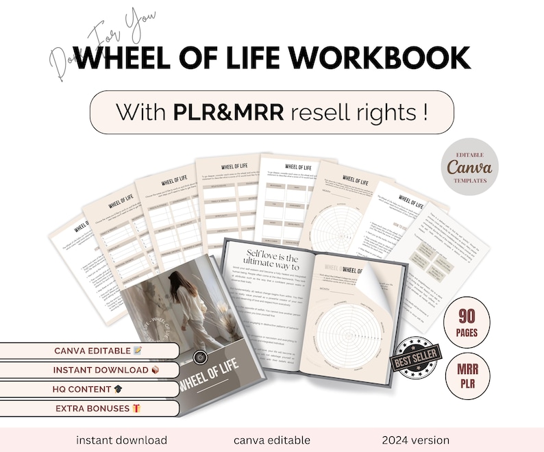 Plr Wheel of Life Self-help Workbook Mrr | Ebooks | Self-improvement ...